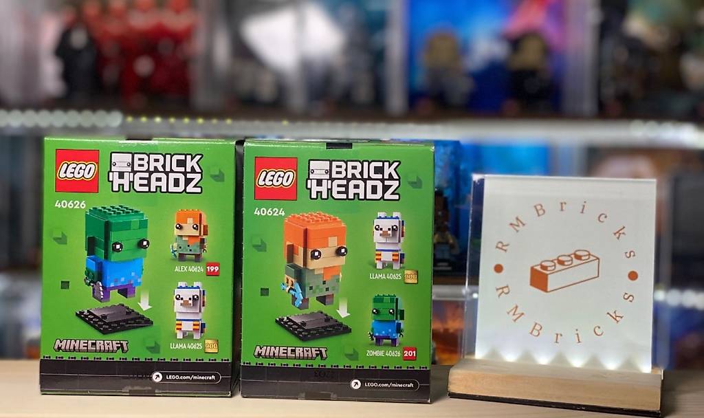 Lego Minecraft BrickHeadz Alex & Zombie 40624/40626 im Kanton Appenzell ...