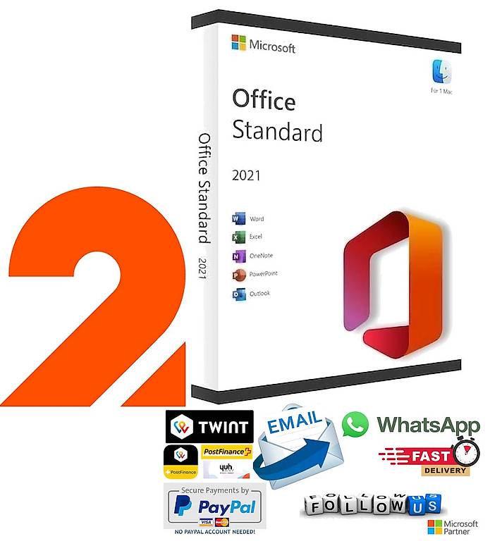 2x Microsoft Mac® OS Office 2021 Standard| ESD DEUTCH im Kanton Zürich ...