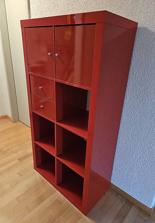 Kallax Gestell mit Türen und Schubladen im Kanton Bern - tutti.ch