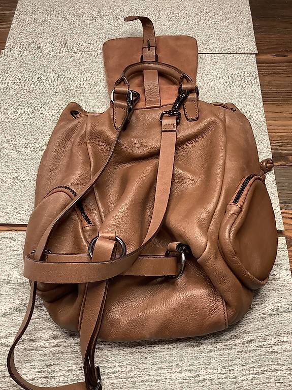 sehr schöner Lederrucksack aus echtem Leder im Kanton Aargau - tutti.ch