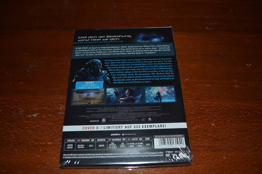 Beyond Skyline Limited Blu Ray Mediabook Cover B im Kanton St. Gallen ...