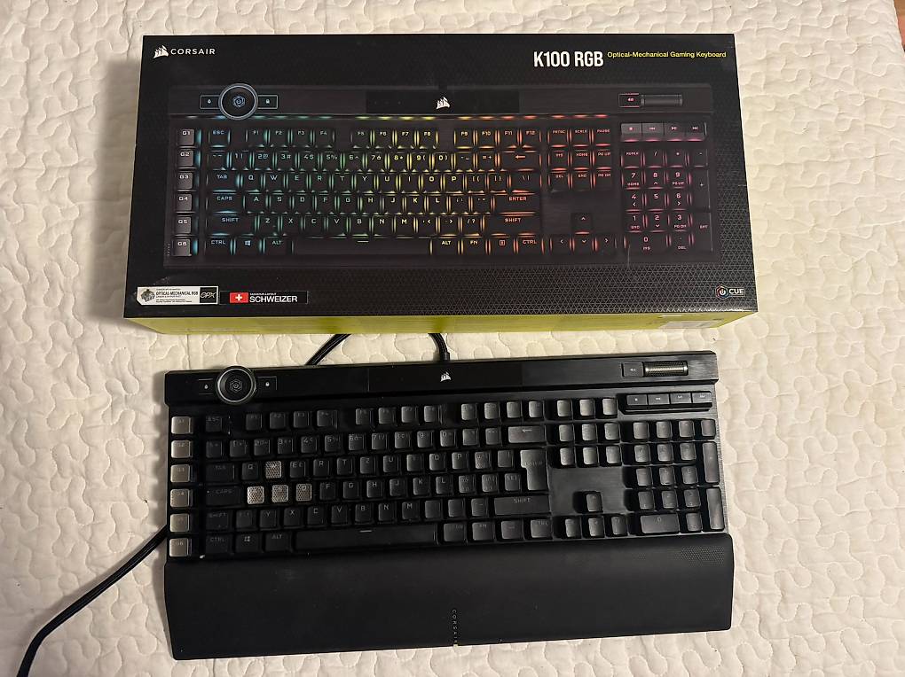Corsair K100 RGB Tastatur / Keyboard CH-Layout / Garantie im Kanton ...