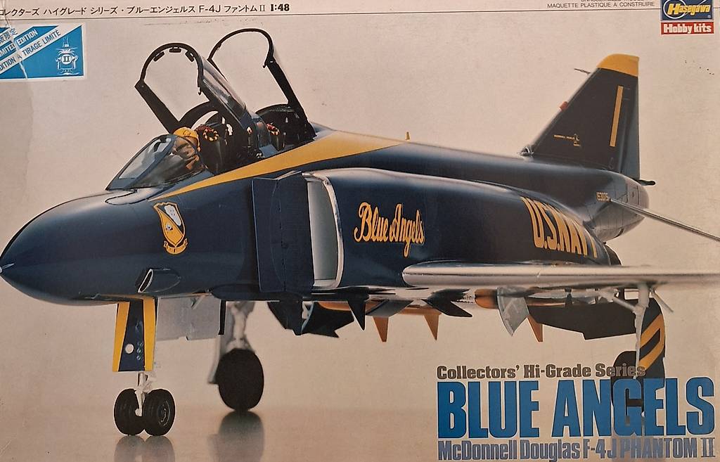 McDonnell Douglas F4-J Phantom II "Blue Angels" - 1:48 im Kanton Basel ...