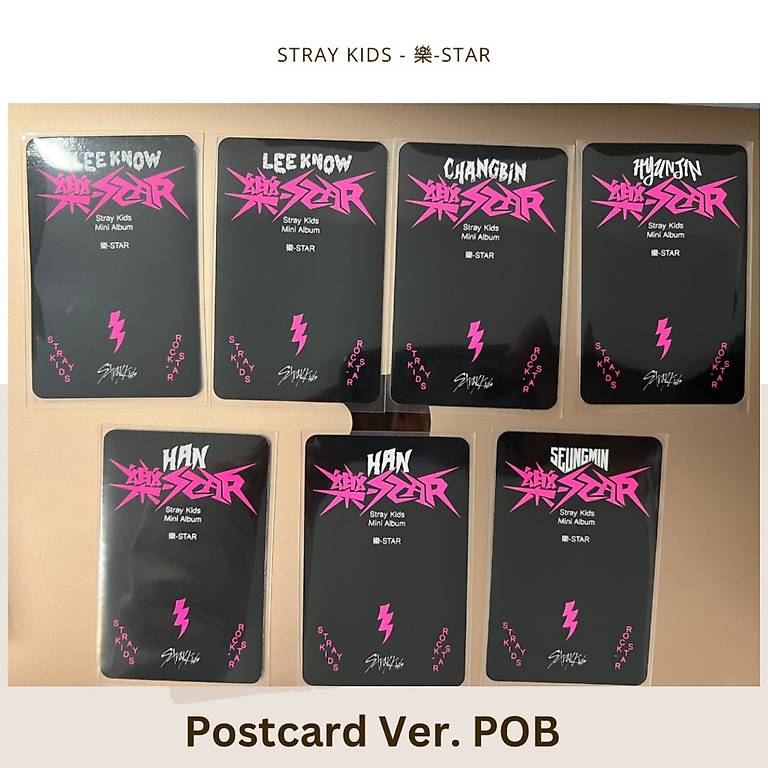 Stray Kids - ROCK STAR Postcard Ver. POB Canton Zurich - tutti.ch