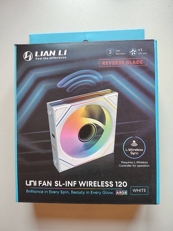 Neu: Lian Li UNI Fan SL-INF Wireless 120 White/Reverse Blade im Kanton ...