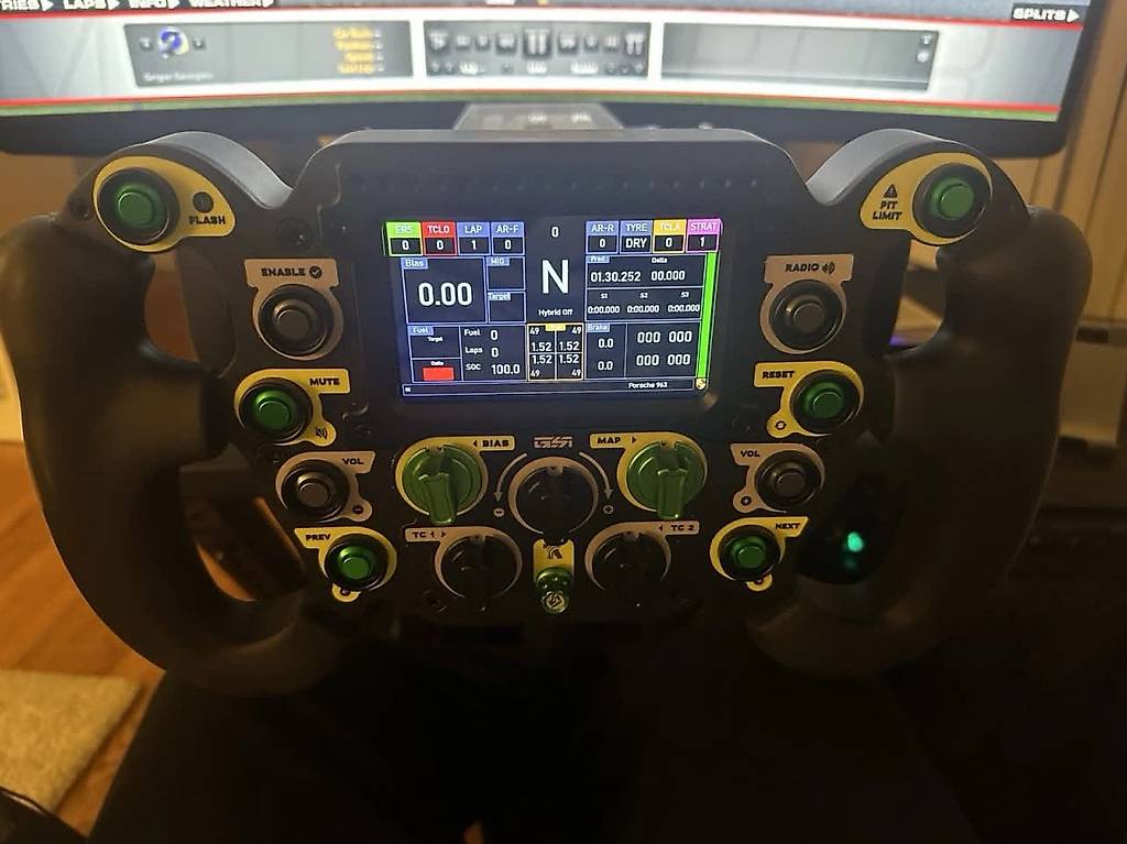 GSI Formula Pro Elite FPE Sim Racing Wheel Simucube Asetek F Canton ...