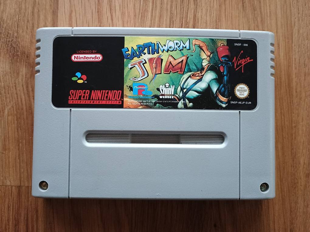 Earthworm Jim - Super Nintendo SNES Game Virgin im Kanton Bern - tutti.ch