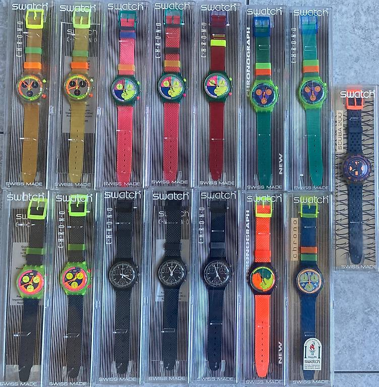 Swatch Chrono Vintage aus den 90ger im Kanton Solothurn - tutti.ch