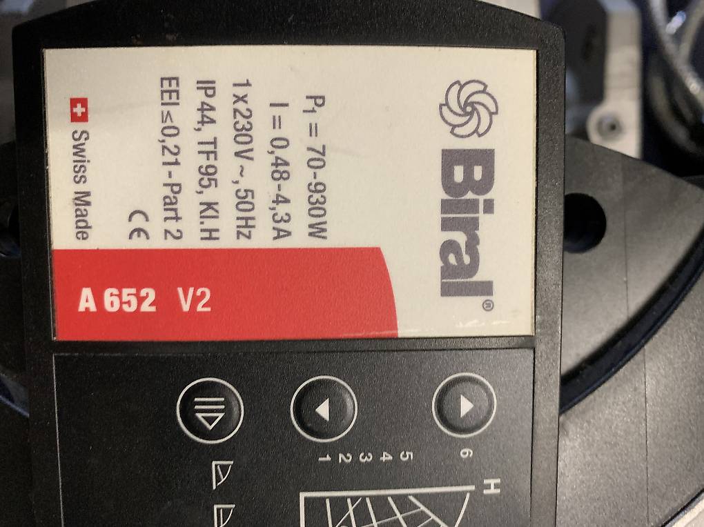 Pumpe Biral A652 V2 im Kanton Zürich - tutti.ch