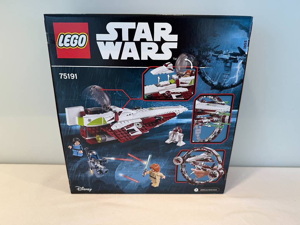 75191 Neu&OVP Lego StarWars Jedi Starfighter with Hyperdrive im Kanton ...