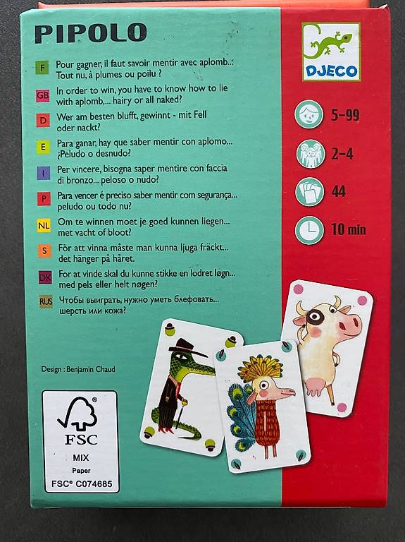 Kartenspiel Pipolo im Kanton Basel-Landschaft - tutti.ch