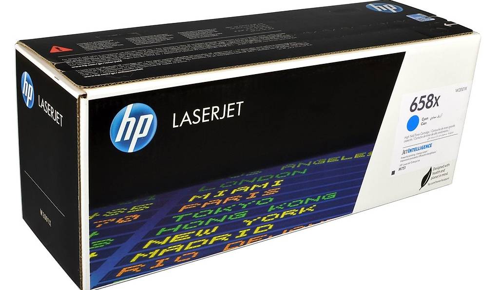 HP Color LaserJet Enterprise M751n cyan Toner, 658X / W2001X im Kanton ...