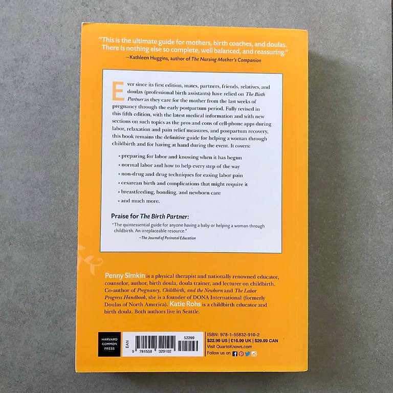 The Birth Partner 5th Edition by Penny Simkin im Kanton Bern - tutti.ch