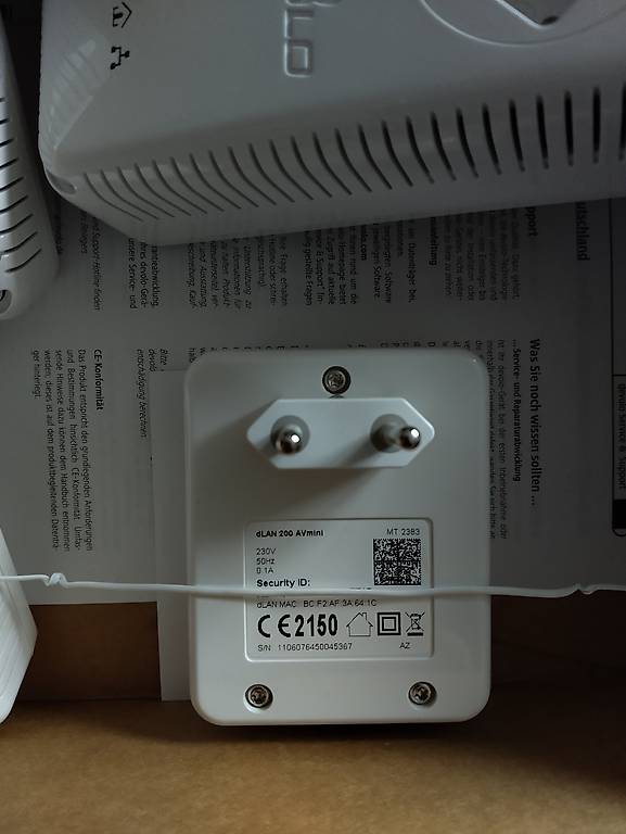 3x Devolo dLAN 200 AVmini und 1x dLAN 200 AVplus im Kanton Schaffhausen ...