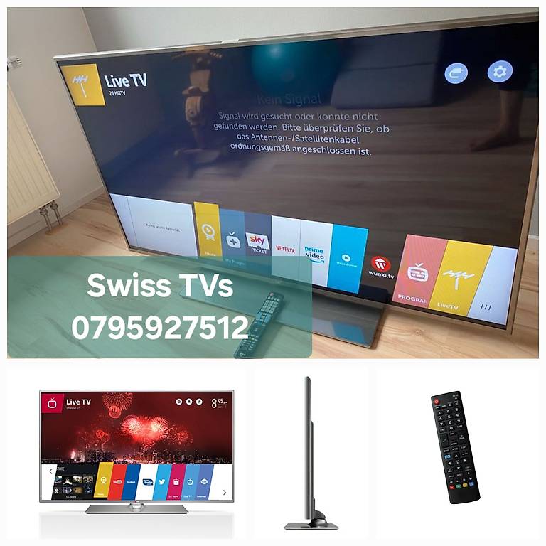 FERNSEHER LG 32 FHD SMART TV 32LB580V 3 Mt Gar im Kanton Aargau - tutti.ch