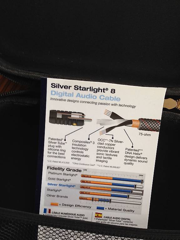 wire-world silver starlight 8 75 ohm digitalkabel 1 meter im Kanton ...