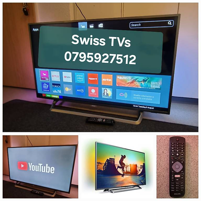 FERNSEHER Philips 55 Ambilight 4K SMART TV 55PUS7906 3 Mt im Kanton ...
