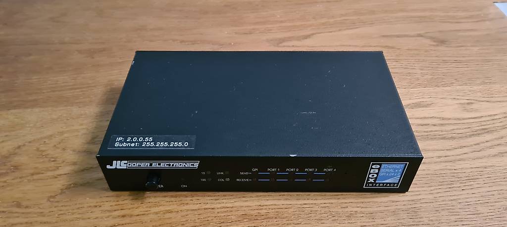 JLCooper eBOX Quad Serial to Ethernet Interface im Kanton Zürich - tutti.ch