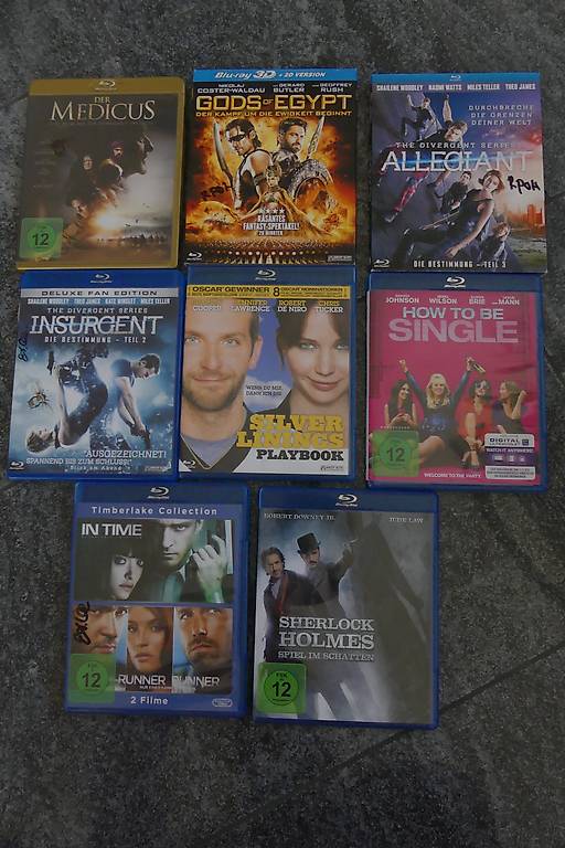 9 verschiedene Blu-Ray Filme ab 12 Jahren - tutti.ch
