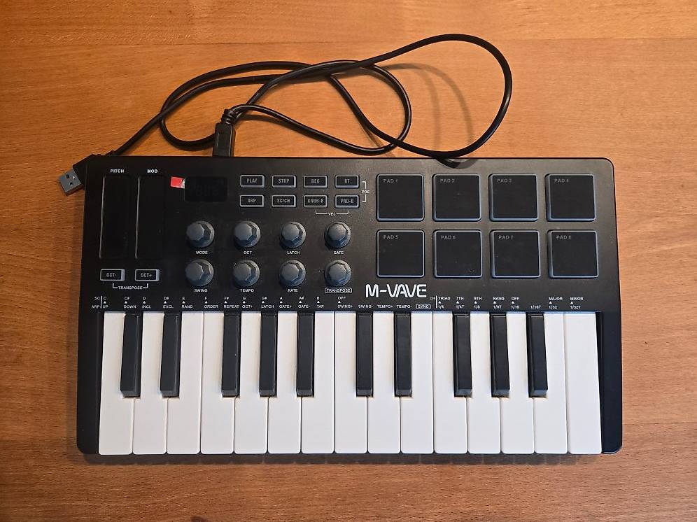 M-VAVE SMK-25 MIDI Controller Cantone Svitto - tutti.ch