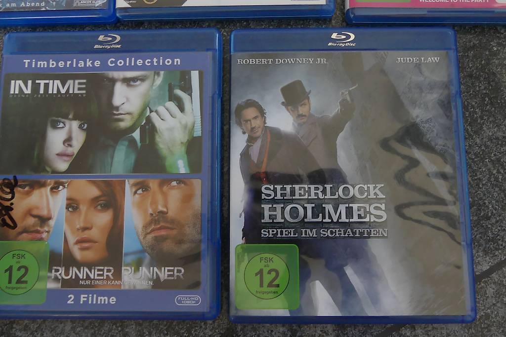 9 verschiedene Blu-Ray Filme ab 12 Jahren - tutti.ch