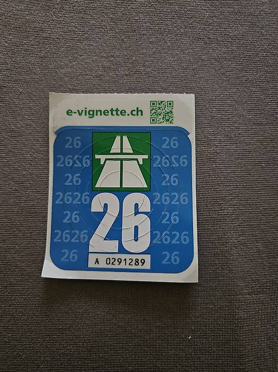 Autobahn Vignette 2026 im Kanton Basel-Landschaft - tutti.ch