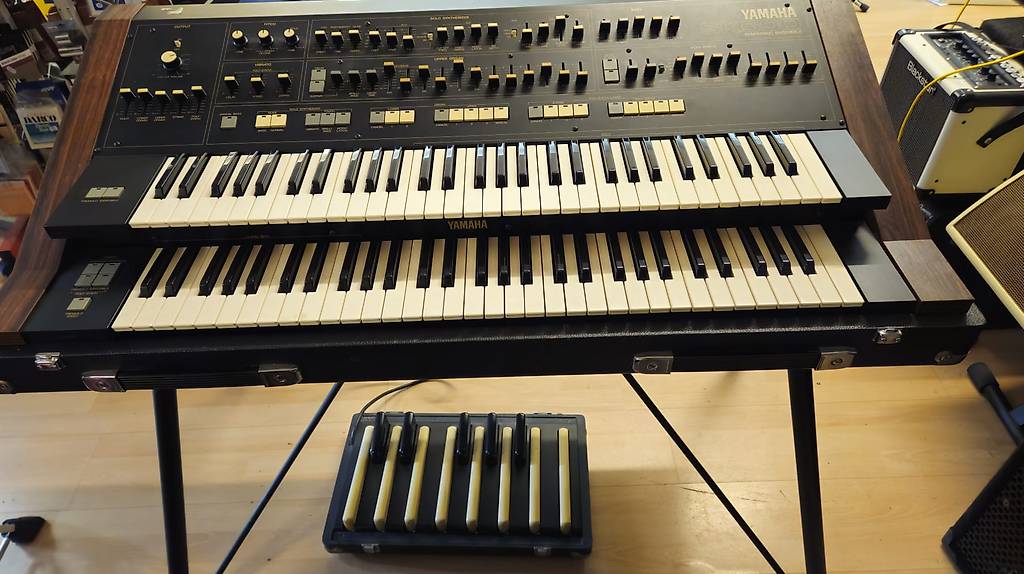 Sehr seltener YAMAHA analog Synthesizer SK50D im Kanton St. Gallen ...