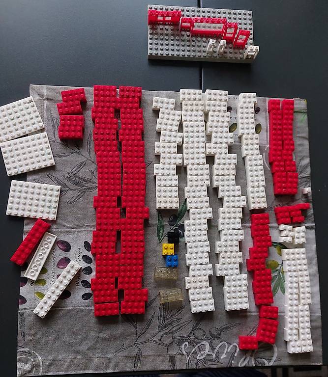 Alte Lego Dose 700/1 Franz Carl Weber 169 Teile aus den 60zi im Kanton ...