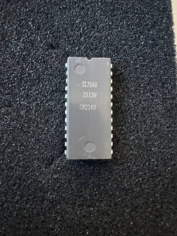 Apple 1 & II - character generator Signetics CM2140 2513N im Kanton ...