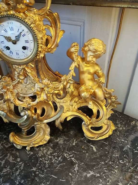 Kaminuhr, Pendule, Empire Pendule, Barock Uhr, Louis, im Kanton Bern ...