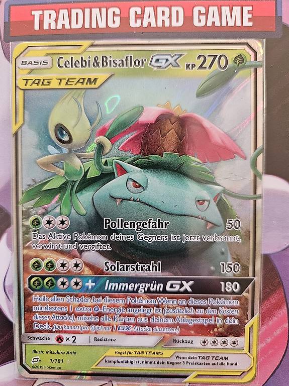 Pokémon Celebi & Bisaflor GX ? TAG TEAM im Kanton Aargau - tutti.ch