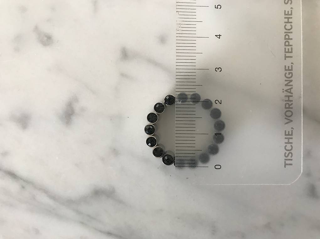 Swatch Ring mit Swarovski Steinen Gr. 7 im Kanton Bern - tutti.ch