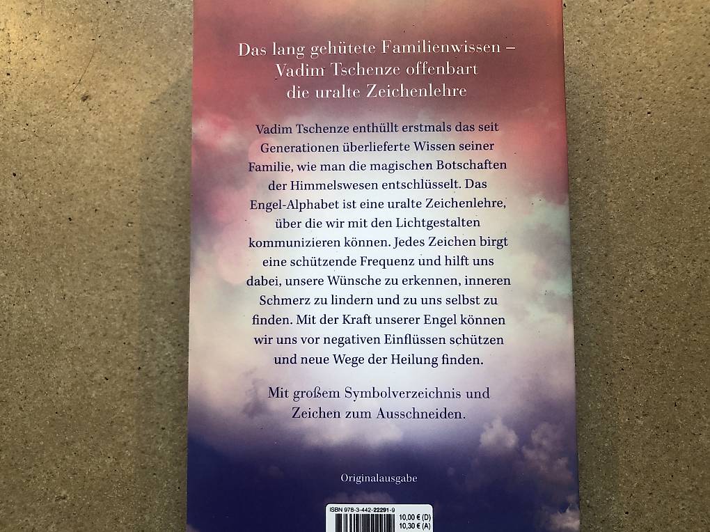 Buch Engelalphabet Vadim Tschenze im Kanton Bern - tutti.ch