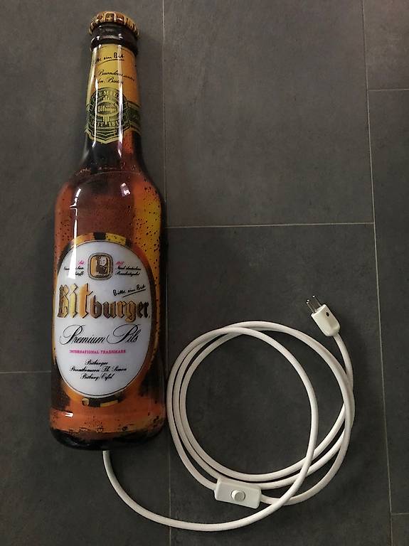 Lampe 3D Bitburger Bier im Kanton Freiburg - tutti.ch