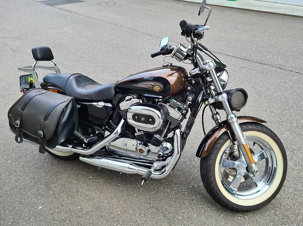 Harley Davidson XL 1200C (vehicle number 1455/1500) im Kanton Aargau ...