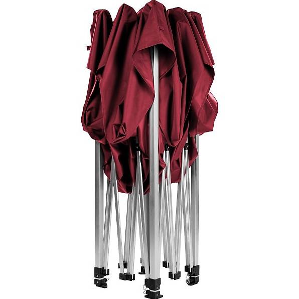 Faltpavillon PRO 3x3,Trolley, Alu, rot (Gratis Versand) im Kanton ...