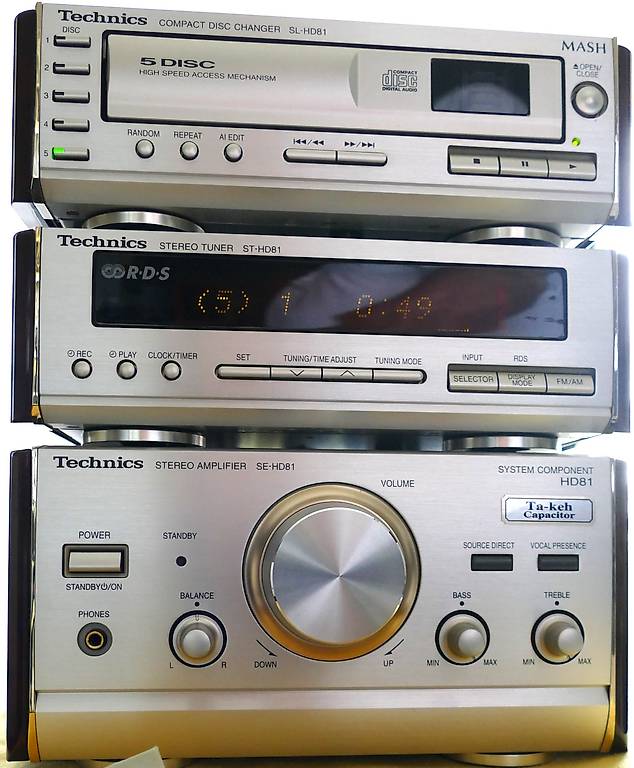TECHNICS SE-HD81 Verstärker+Tuner+5 CD Wechsler+SB-HD81 Spkr im Kanton ...