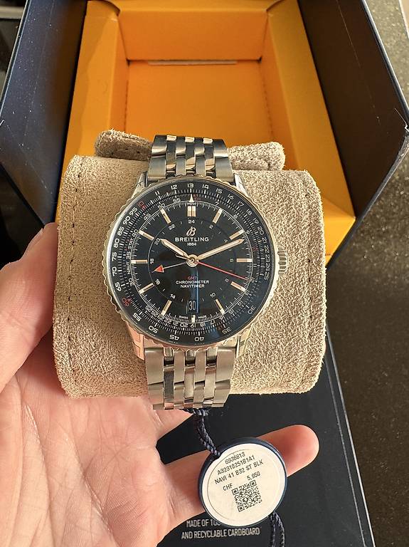 Breitling Navitimer 41 GMT 2025 FULL SET im Kanton St. Gallen - tutti.ch