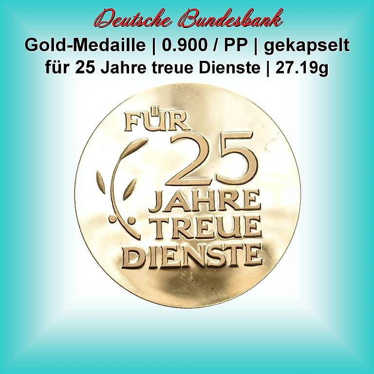 Deutsche Bundesbank | Goldmedaille PP im Kanton Nidwalden - tutti.ch