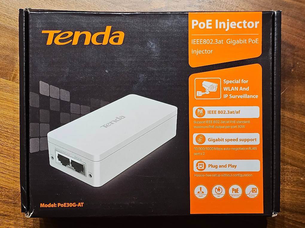 Gigabit LAN PoE injector TENDA 30W PoE30G-AT im Kanton Bern - tutti.ch