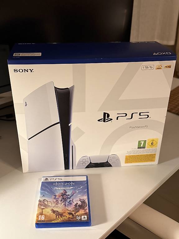 Ps5 Slim Disc 1T OVP, Orizon Zero Down, Garantie im Kanton Zürich - tutti.ch