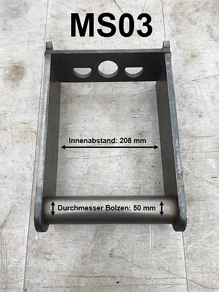 Lehnhoff MS03/SW03 Cadre à souder pour pelles (2 - 6 T.) im Kanton ...
