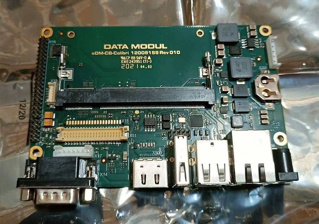 Data Modul eDM-CB-Colibri-LVDS carrier for Toradex Colibri im Kanton ...
