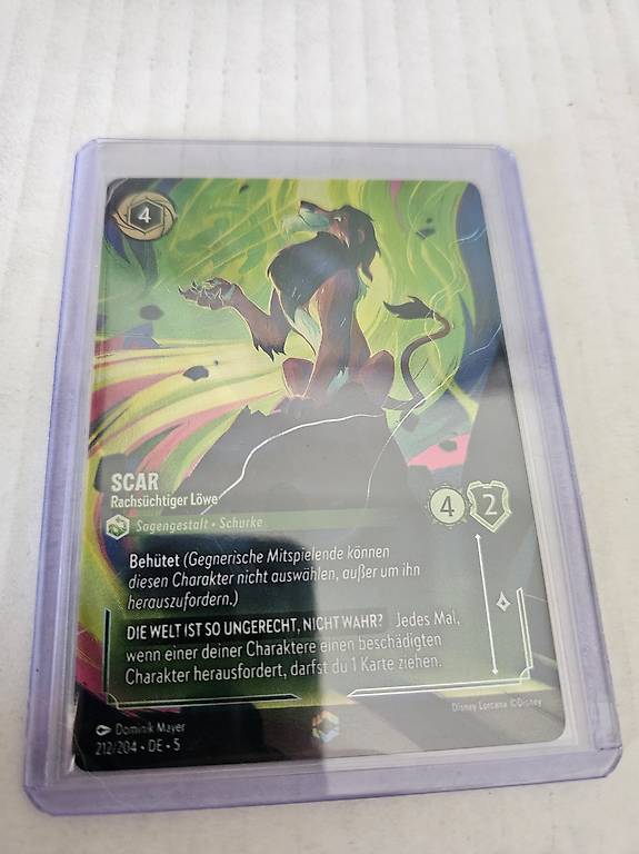 Disney Lorcana Scar Enchanted im Kanton Aargau - tutti.ch