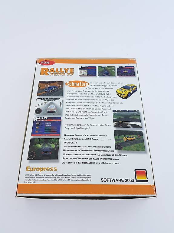 Computerspiel Rally Racing 97 PC Game Vintage Klassiker im Kanton ...