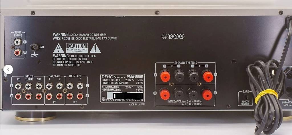 Denon Hi-Fi Anlage. 3-teilig. Mit Fernbedienung. im Kanton Zürich ...