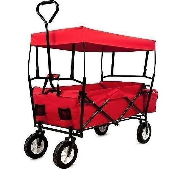 Bollerwagen klappbar rot mit Dach (Gratis Versand) im Kanton Luzern ...
