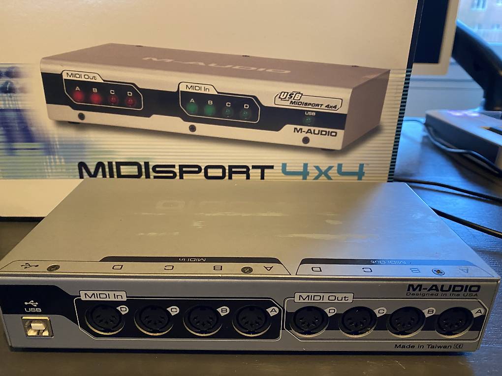 M-Audio Midi-Interface Midisport 4x4 im Kanton Bern - tutti.ch