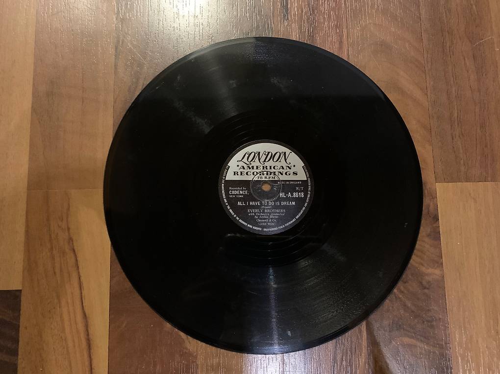 Everly Brothers ALL I HAVE TO DO IS DREAM Schellack im Kanton Zürich ...