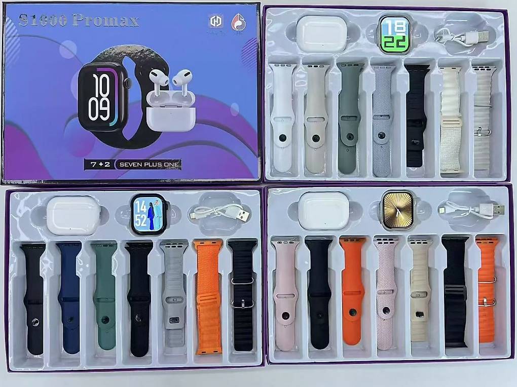 Watch - Smart Watch Ear Pods 7 Armbänder im Set im Kanton Basel ...
